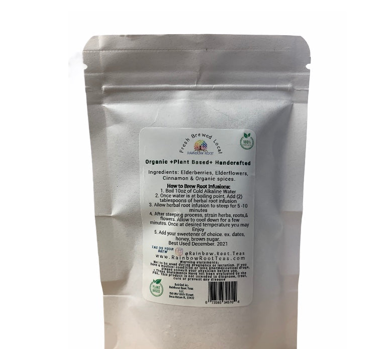 Whole Elderberry Dry Blend Tea- Wholesale – Rainbow Root Teas